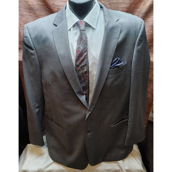 Linea Uomo | Suits & Blazers | Linea Uomo Gray Double Breasted Suit ...